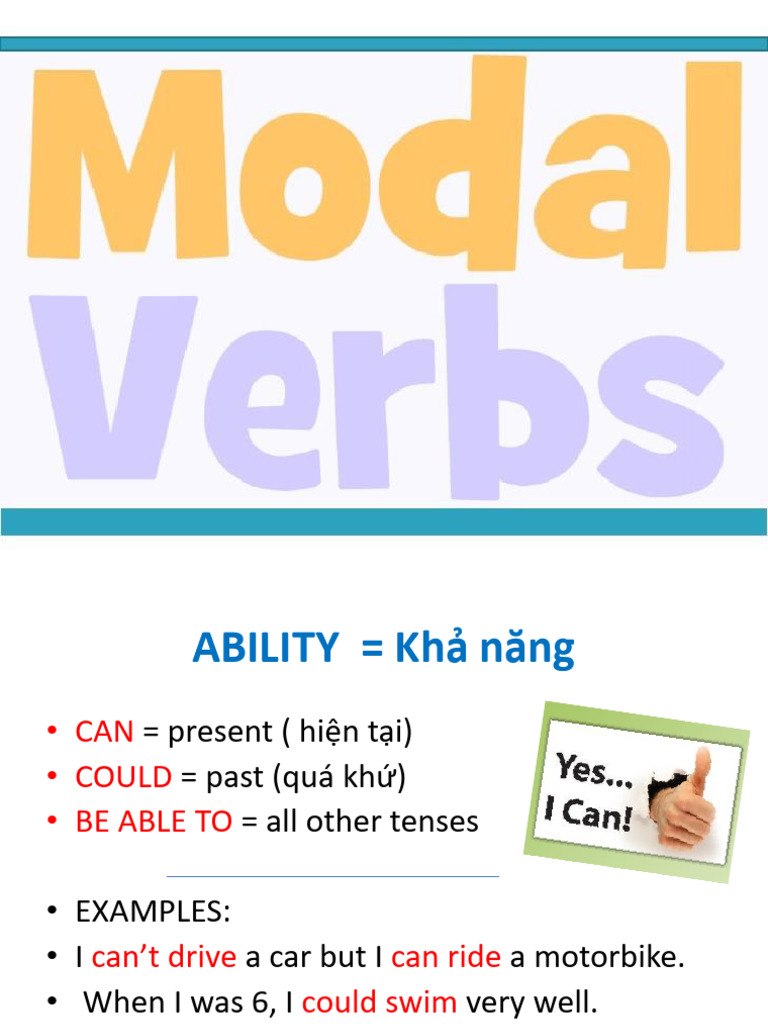 Modal Verbs Usage Guide | PDF