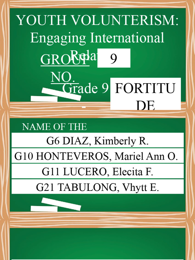 Youth Volunteering PPT Template | PDF