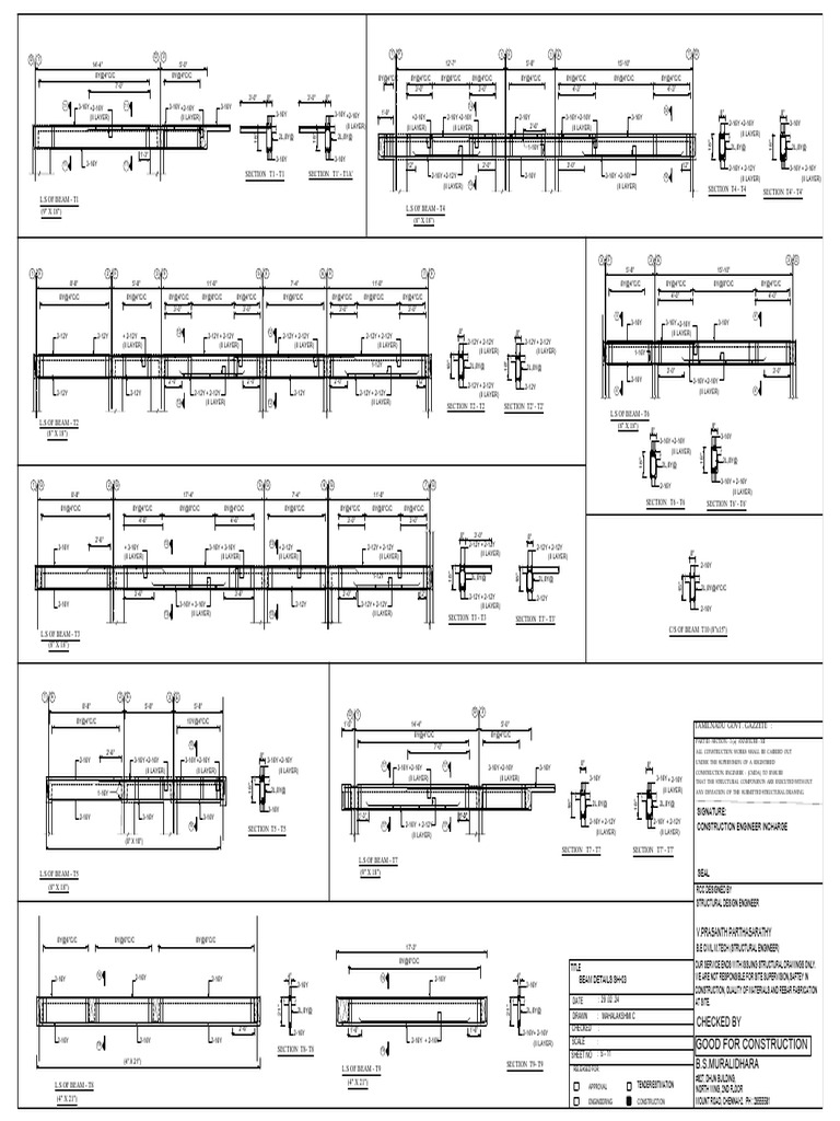 Beam Specifications and Sections | PDF