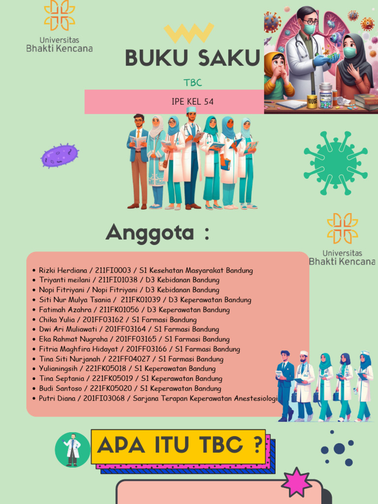 Buku Saku TBC IPE 54 Fix | PDF | Kesehatan Holistik | Sains & Matematika