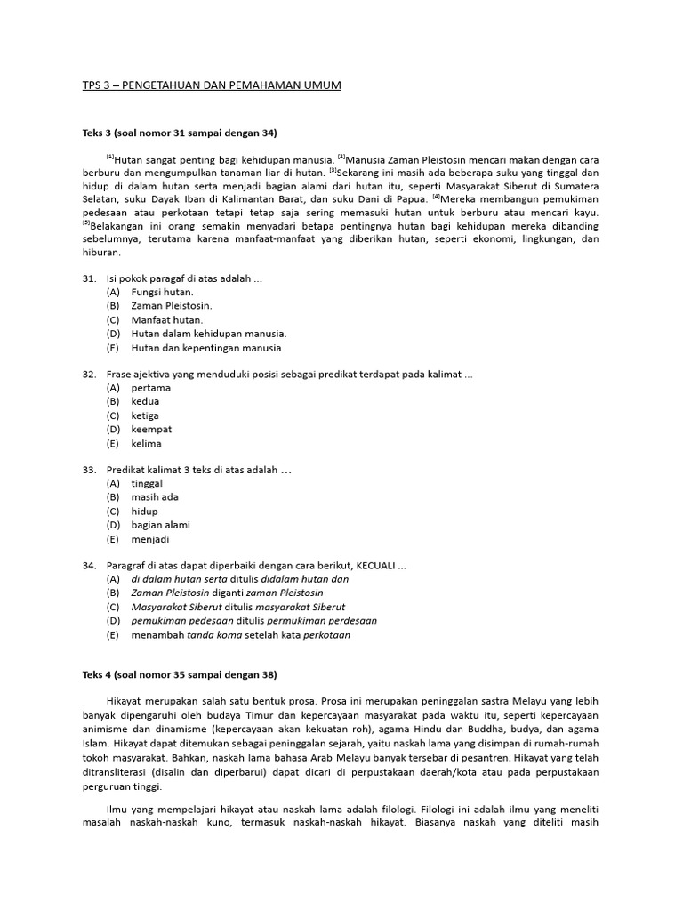 Latihan 8 Ppu | PDF | Ilmu Sosial | Seni