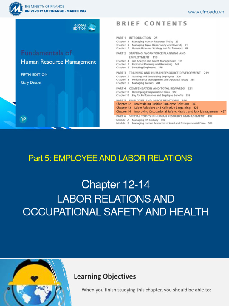 HRM - C14 - EHS, Relations, Unions (Students) | PDF | Employment ...