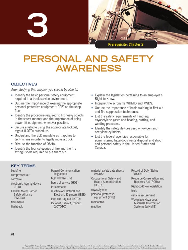 Chapter 3 Motores | PDF | Personal Protective Equipment | Safety