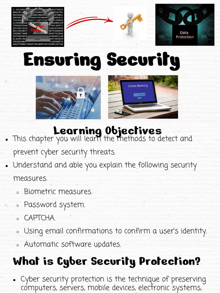 Ensuring Security | PDF | Computer Security | Security