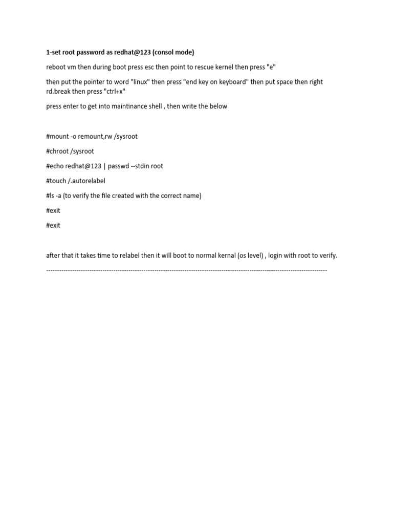 Exam Rhel 9 | Download Free PDF | System Software | Utility Software
