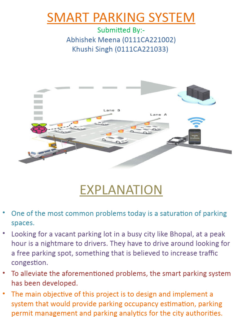 Smart Parking System | PDF | Parking | Optical Character Recognition
