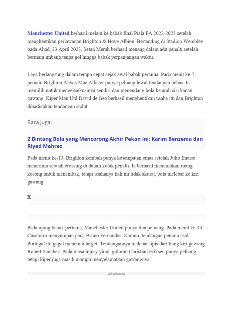 Manchester United | PDF