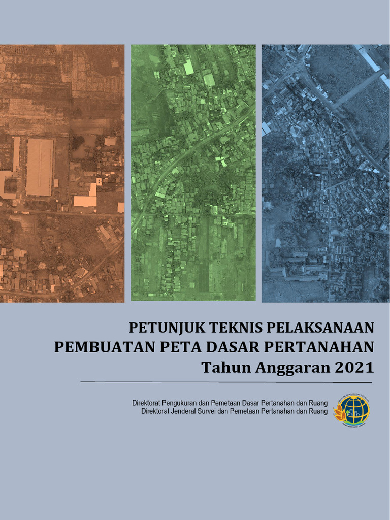 Petunjuk Teknis - Pembuatan Peta Dasar Pertanahan - 2021 | PDF