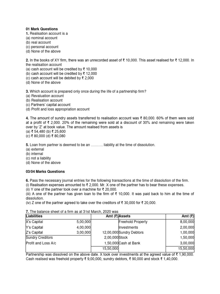 DISSLUTION | PDF | Expense | Balance Sheet