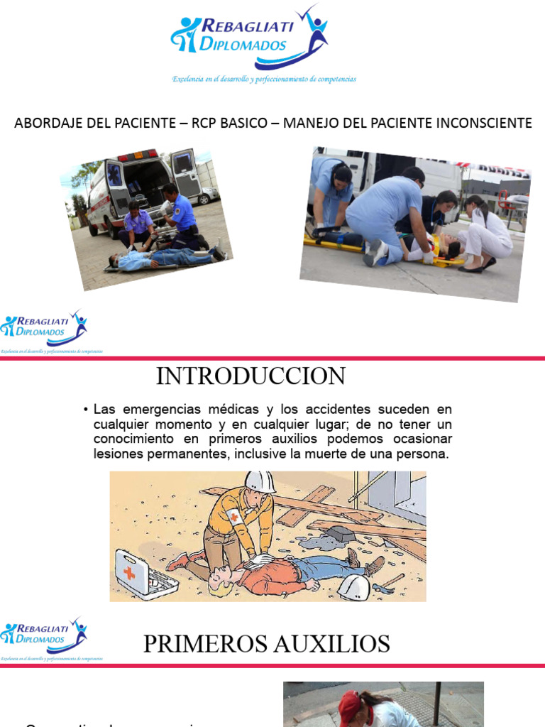 Abordaje Al Paciente, RCP, Paciente Inconsciente | PDF