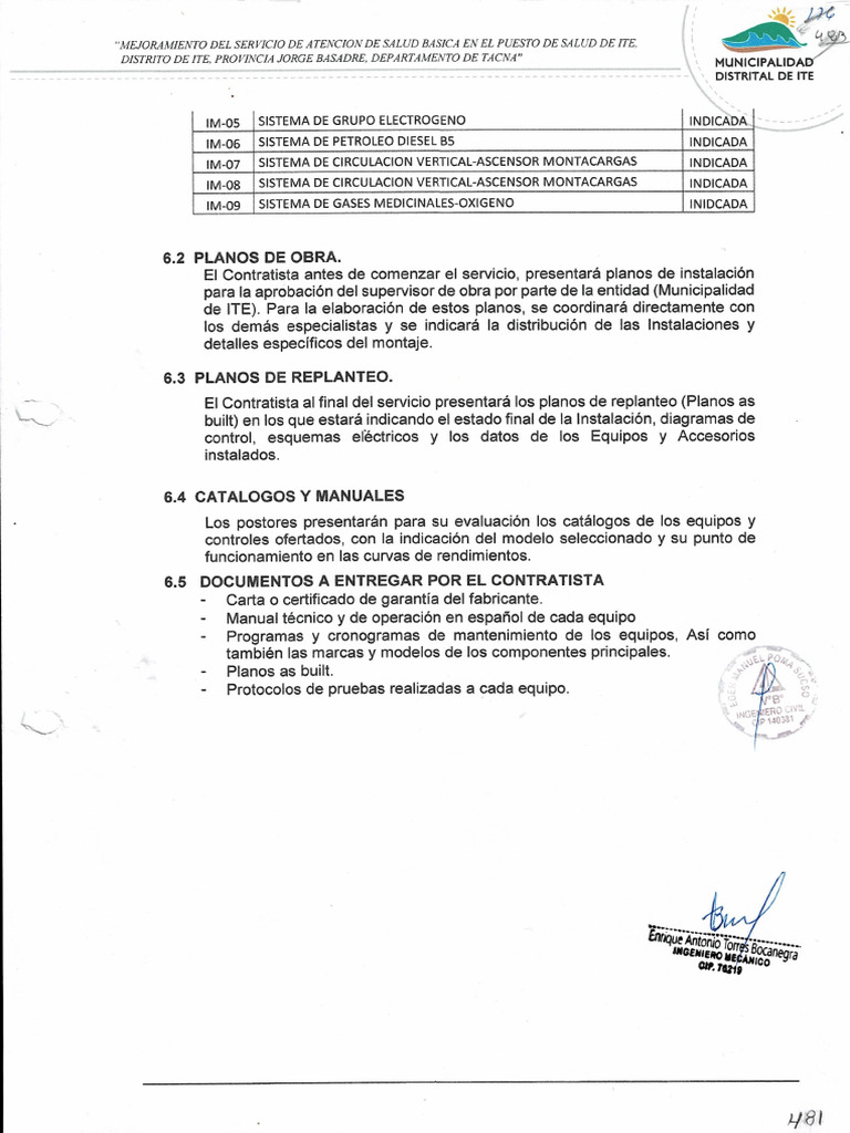 Electrosur - Ite - 002 | PDF