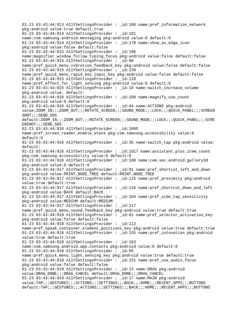 A11yprovider Log | PDF | Free Mobile Software | Computing