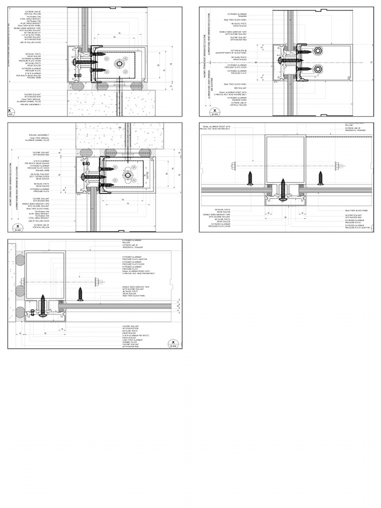 20 X 30 Curtain Wall Details | PDF