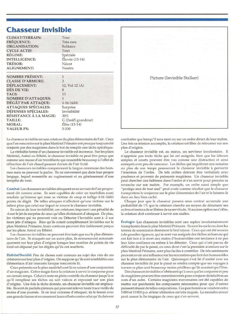 Rôdeur Invisble | PDF