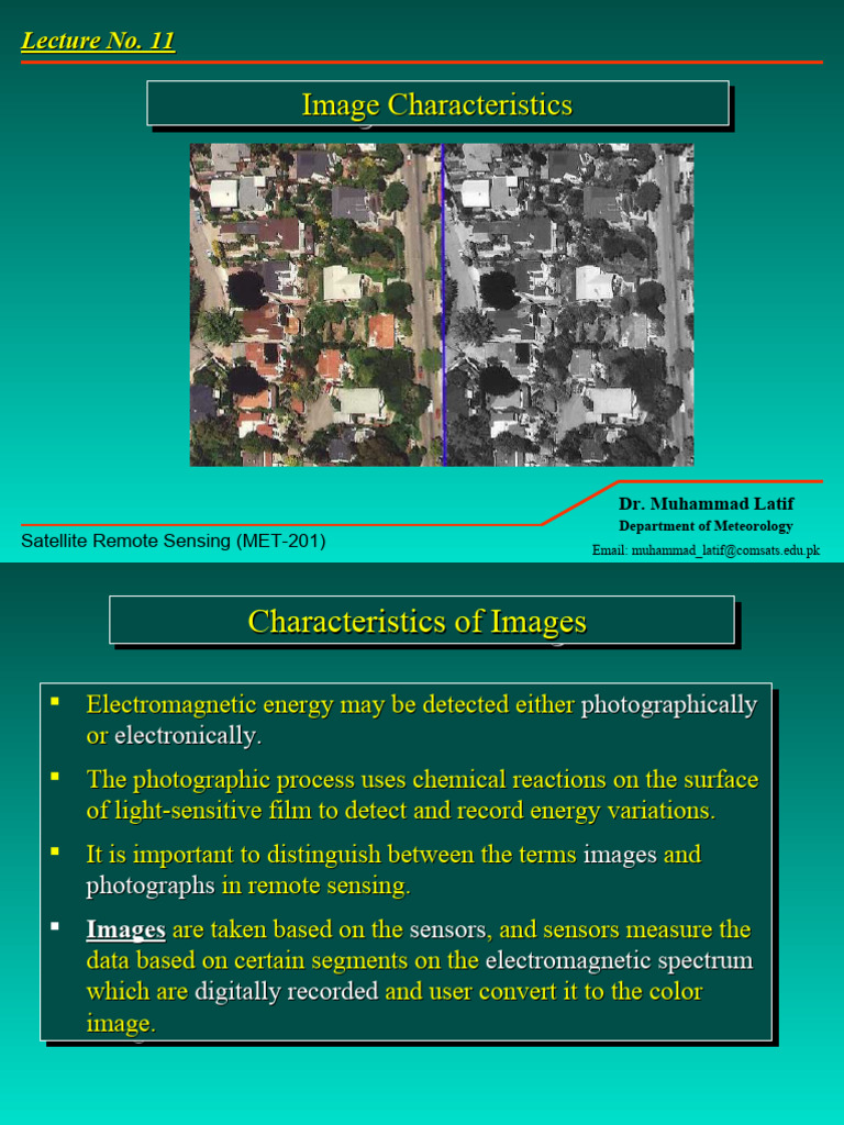 Image-Characteristics Slide | PDF