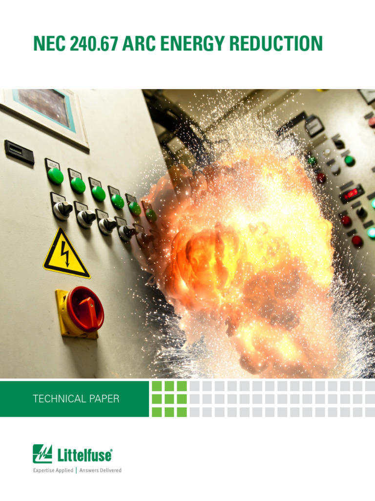 Littelfuse NEC 240 67 Arc Energy Reduction Technical Paper | PDF | Fuse ...