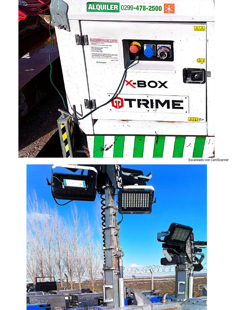 TORRE DE ILUMINACION TRIME X BOX E050191 Fot | PDF