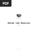 Shrek 1, Script of The Movie (English Version) | PDF