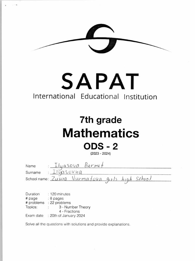 ILyasova Bermet | PDF