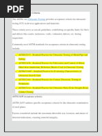 Asme Sec V Article 9 Visual Examination | PDF | Lighting | Visual Acuity