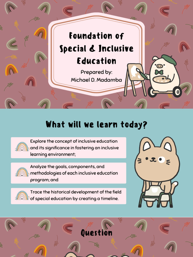 Edutc02 Unit 1 Lesson 1 2 | PDF | Inclusion (Education) | Disability