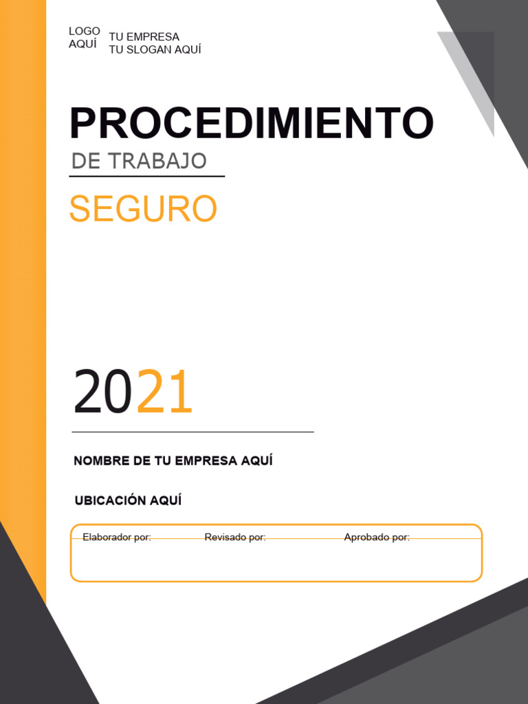 Procedimiento Seguro Línea Metriform | PDF | Riesgo
