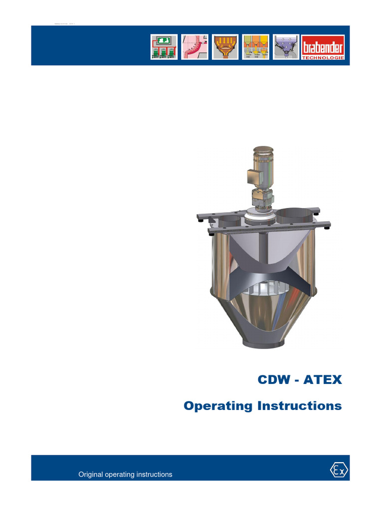 ATEX - CDW - Operating Instructions (Rev.2.0 April 2016) | PDF ...