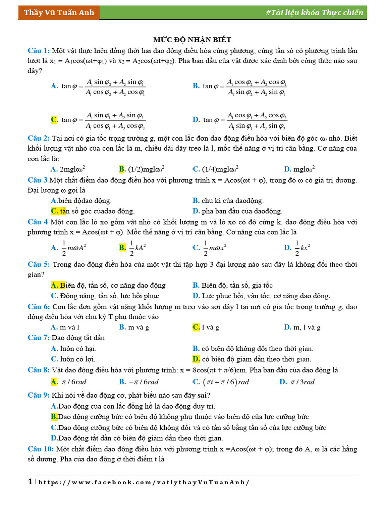 1.thay Vu Tuan Anh. Dao Đ NG Cơ | PDF