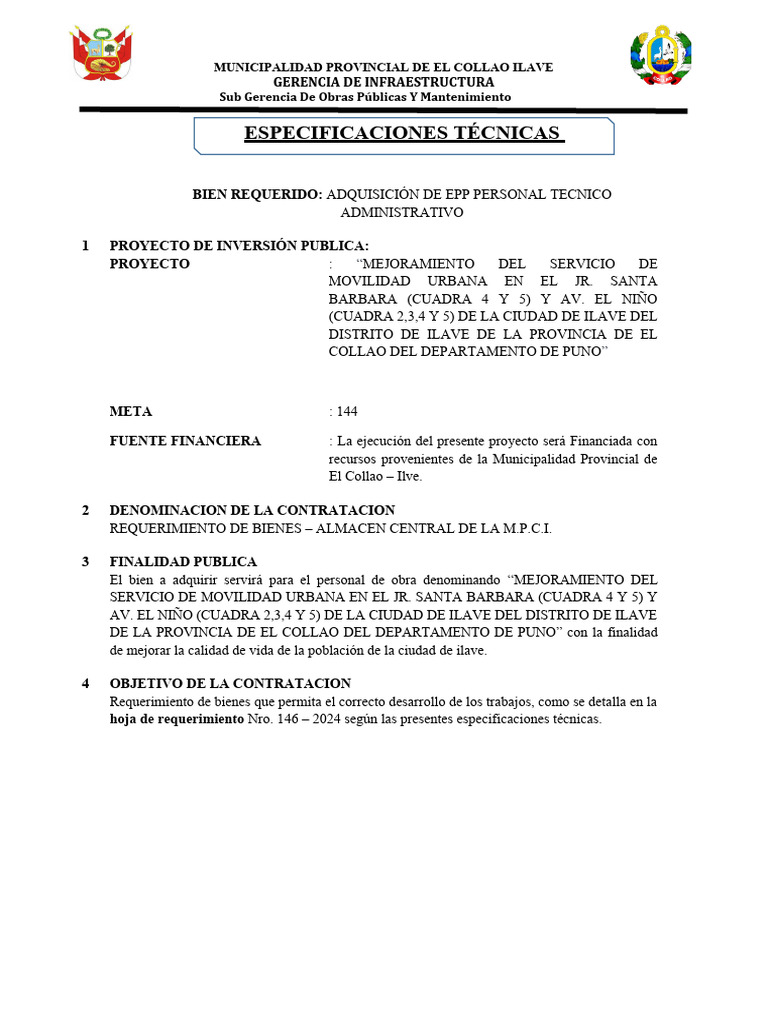 Eett - Epp Tecnico | PDF