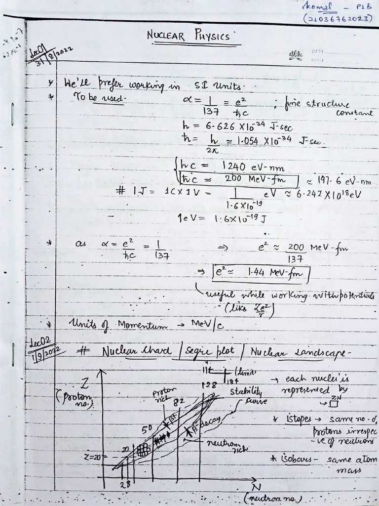 Nuclear Notes Till 11-92-2022 | PDF