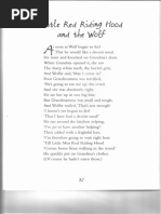 Roald Dahl - Poem - Little Red Riding Hood | PDF