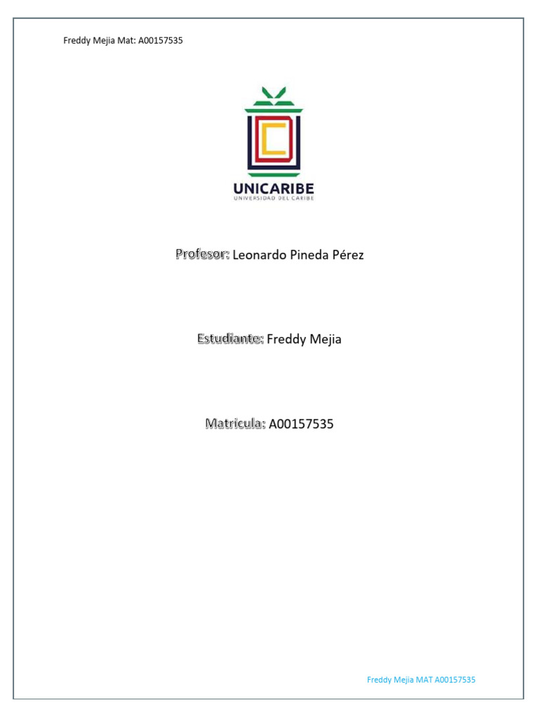 Freddy Mejia Asignacion3 | PDF | Tasa interna de retorno | Flujo de ...
