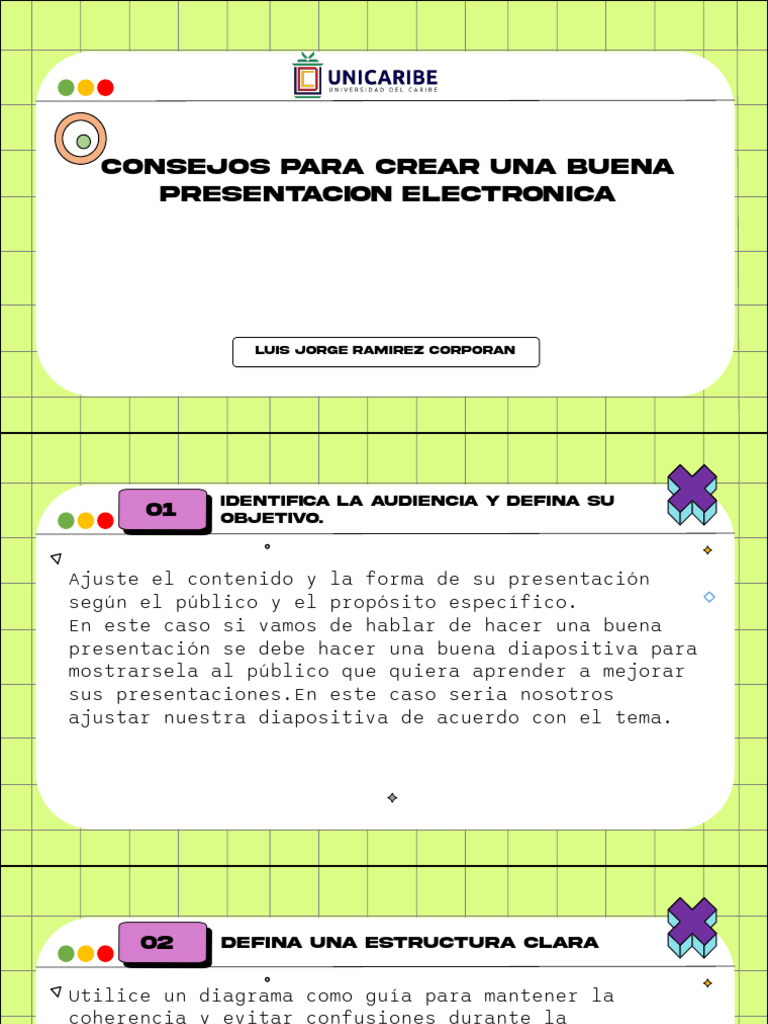 Unidad 3. Actividad 2. Entregable. Presentaciones | PDF