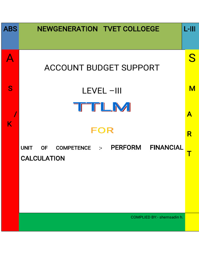 Preform Financial Calculation | PDF | Interest | Loans