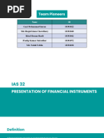 Ias 32 | PDF | Equity (Finance) | International Financial Reporting Standards