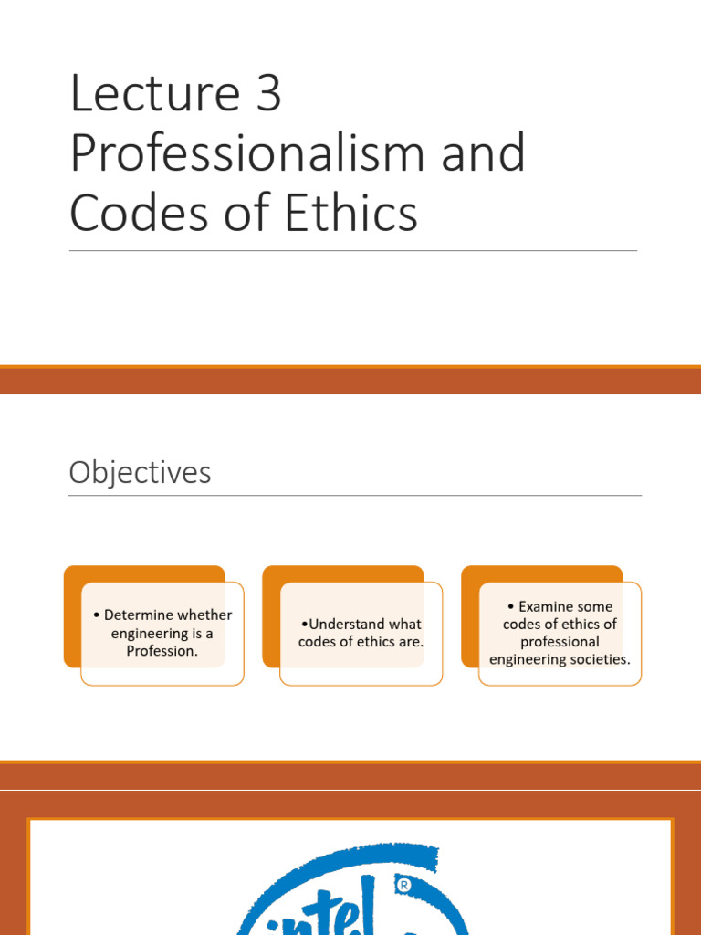 Lecture 3 | PDF | Engineer | Profession