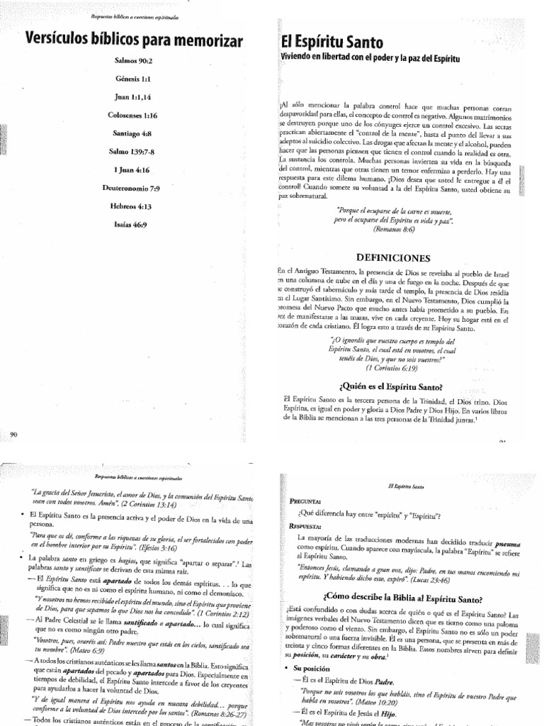 El Espiritu Santo | PDF