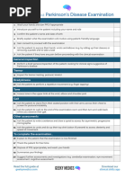 OSCE Checklist Back Pain History Taking | PDF