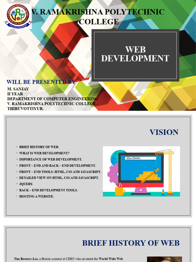 Web Development | PDF | World Wide Web | Internet & Web