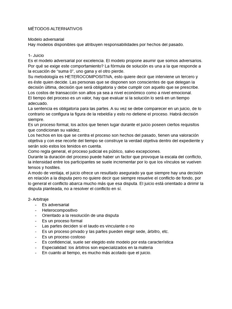 Resumen Final Metodos Borgnia - 1 | PDF | Mediación | Comunicación