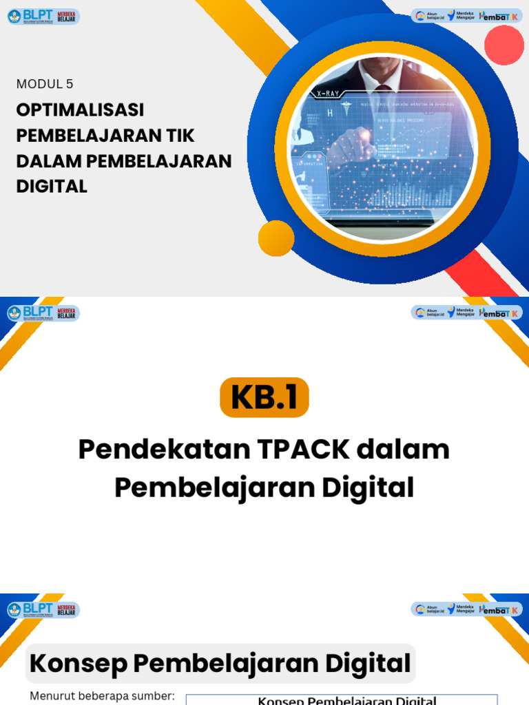 Paparan Modul 5 Optimalisasi Pembelajaran TIK Dalam Pembelajaran Digital | PDF | Komputer