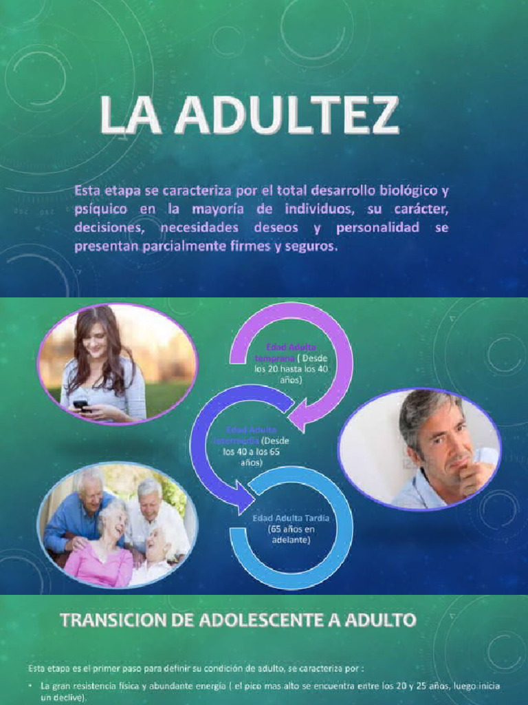 Etapas de La Edad Adulta | PDF