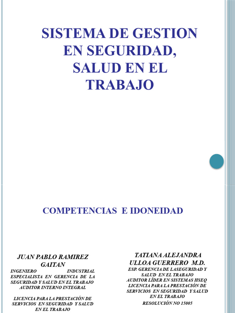 Introduccion Al SG-SST | PDF | Derecho laboral | Riesgo