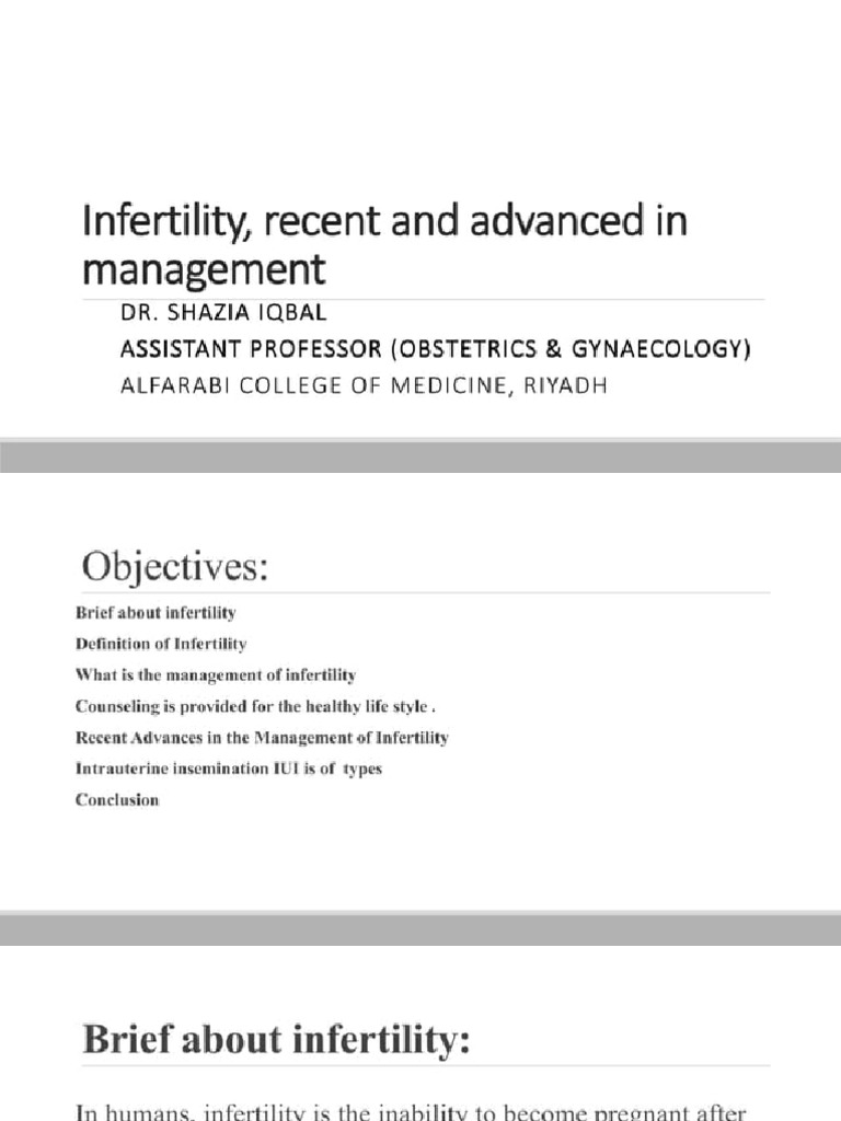 Infertility-Recent-And-Advanced-In-Management-02122020 - From - Search ...