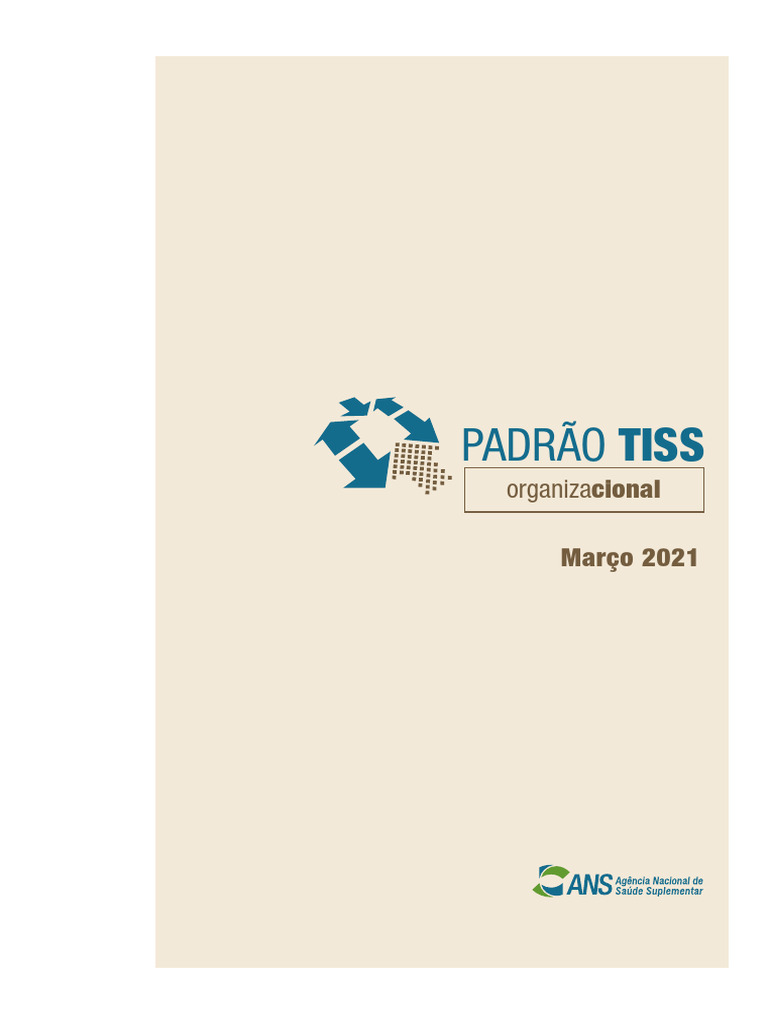 Padrão TISS Componente Organizacional 202103 | PDF | Código de barras
