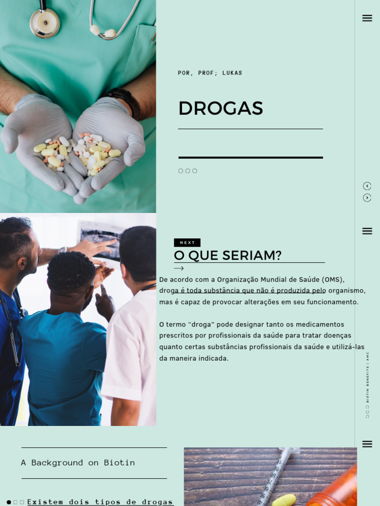 DROGAS - 6° ANO | PDF | Drogas | Psicologia