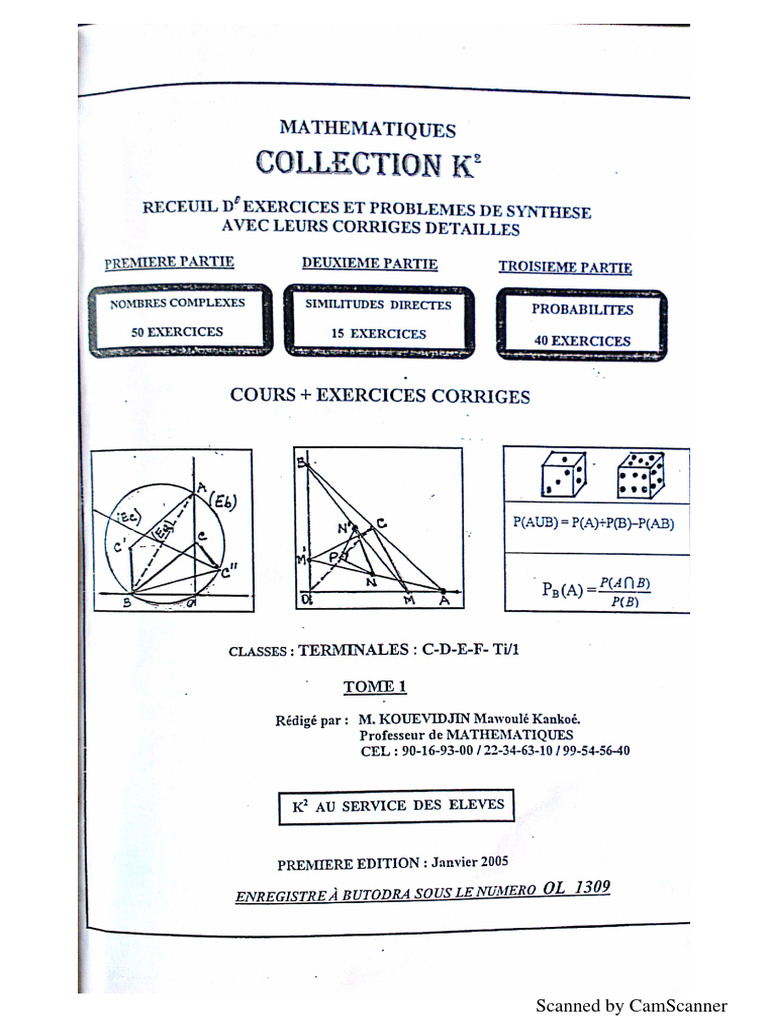 Collection K (Nombres Complexe) | PDF