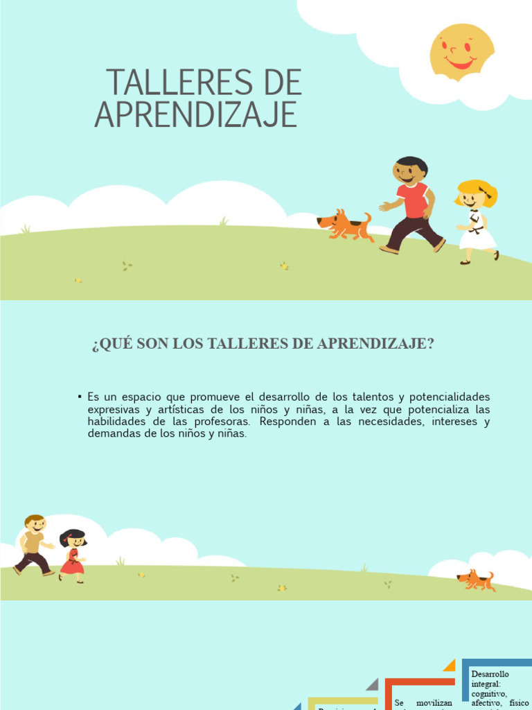 Talleres de Aprendizaje | Descargar gratis PDF | Aprendizaje | Bailes