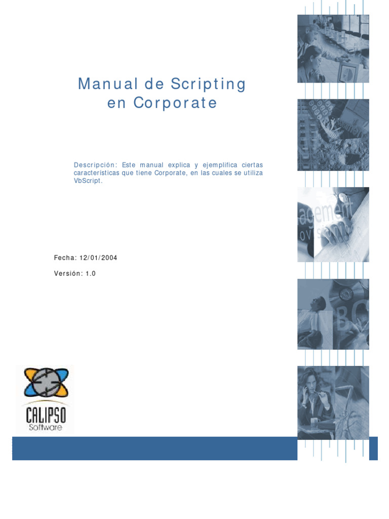 Manual de Scripting en Corporate v1.0 | PDF | Lenguaje de escritura | Informática