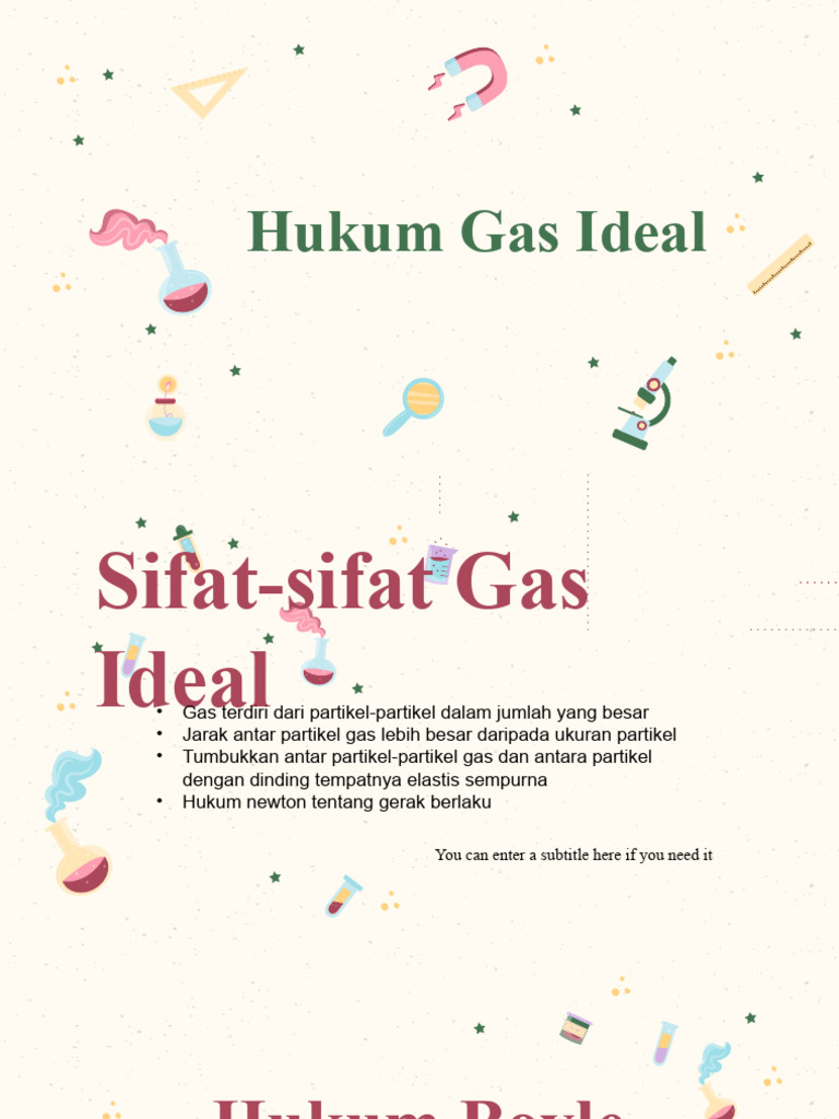 Hukum Gas Ideal | PDF
